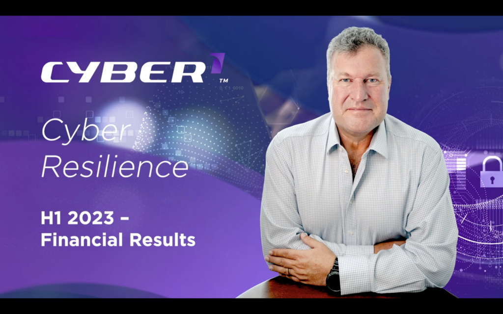 CYBER1 announces strong revenue growth for H1 2023 | CYBER1